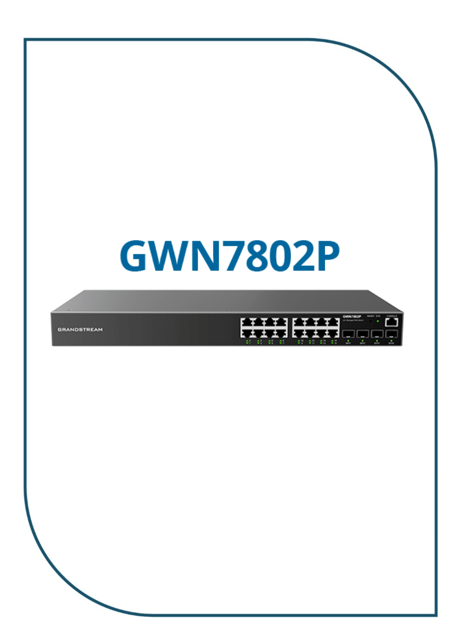Grandstream GWN7802P 16-Port PoE switch | Peta Store