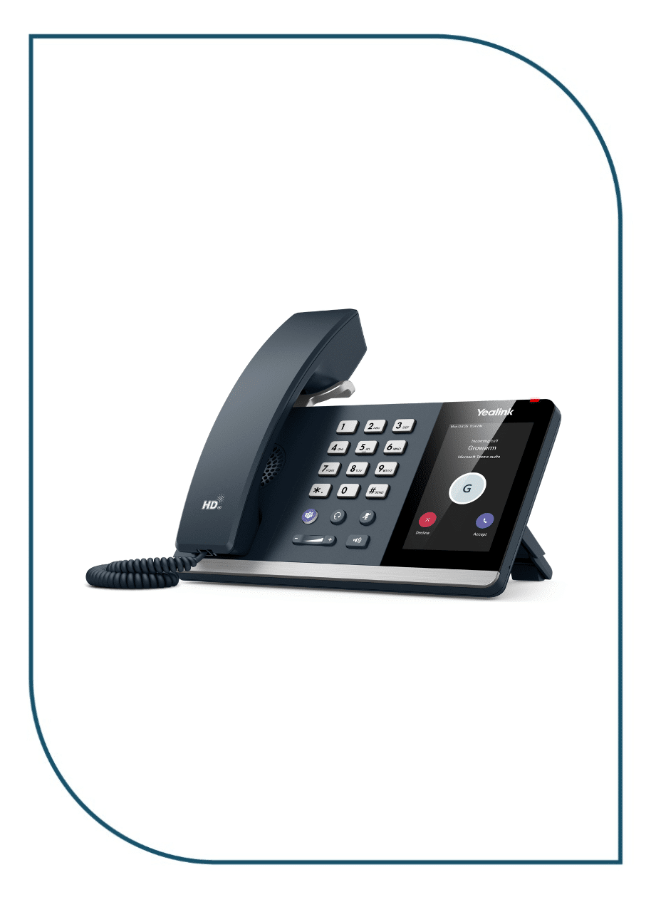 Yealink MP54 Microsoft Teams IP Phone | Peta Store
