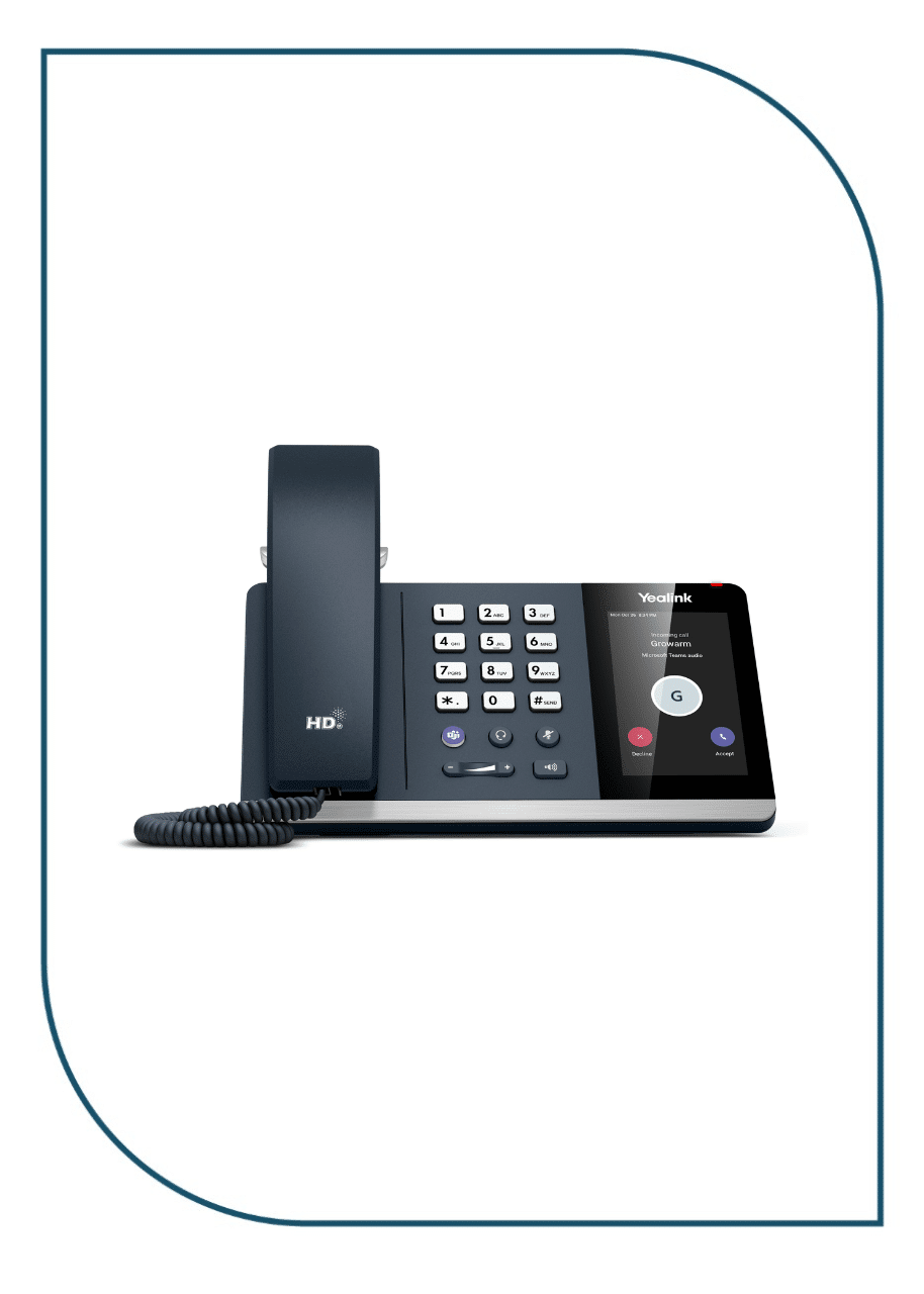 Yealink MP54 Microsoft Teams IP Phone | Peta Store