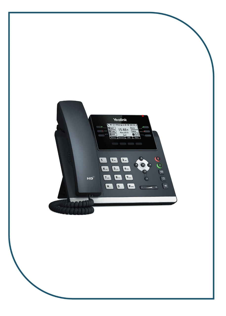 Yealink SIP-T43U IP Phone (without PSU) | Peta Store
