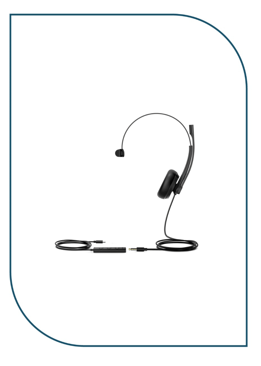 Yealink UH34 headset Dual UC | Peta Store