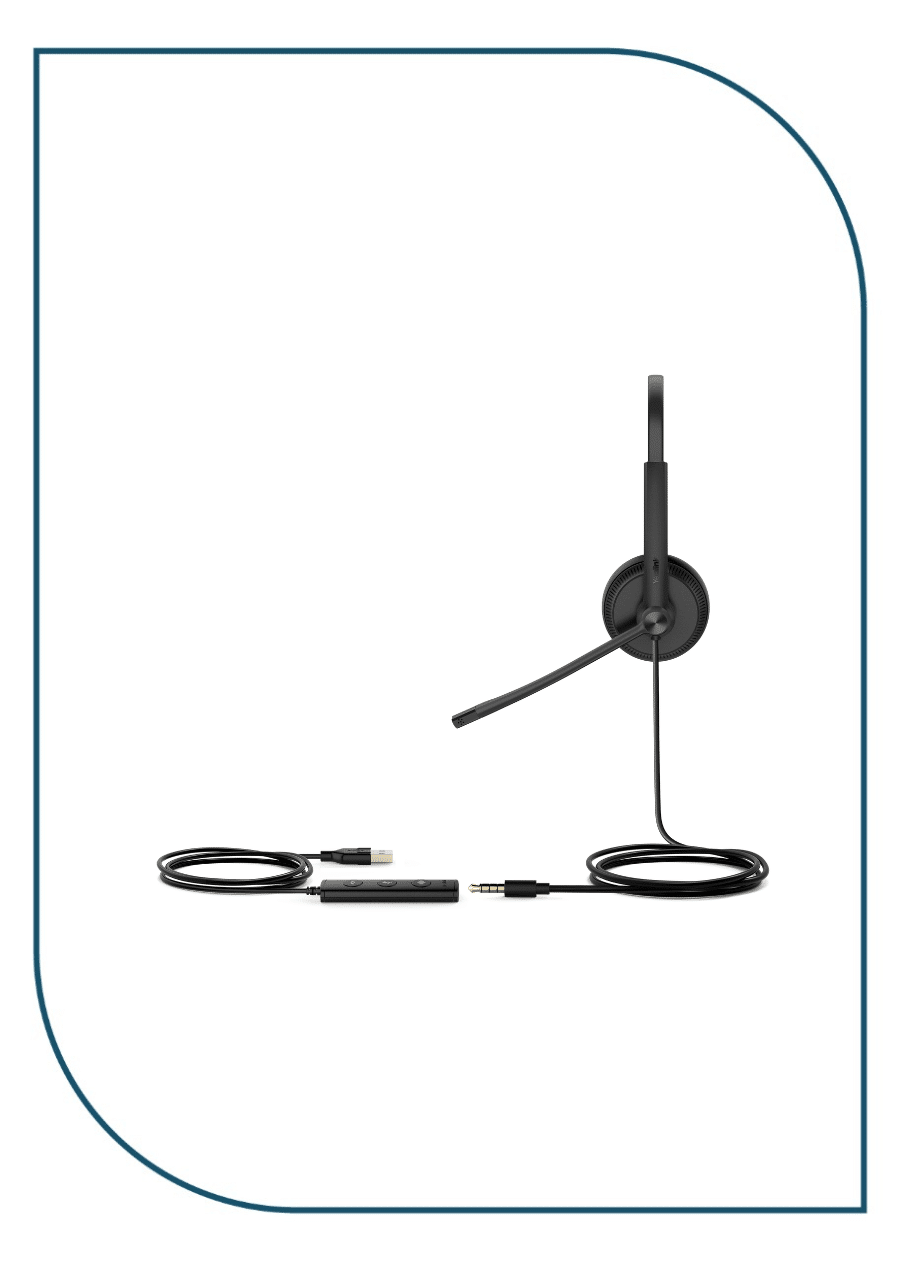 Yealink UH34 headset Dual UC | Peta Store