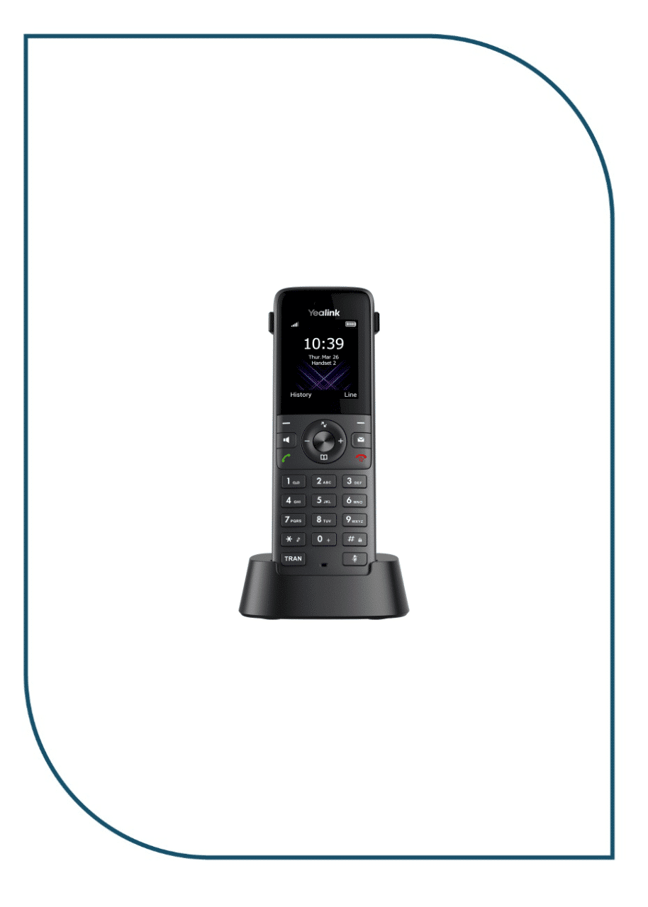 Yealink W73H wireless IP phone DECT Handset | Peta Store