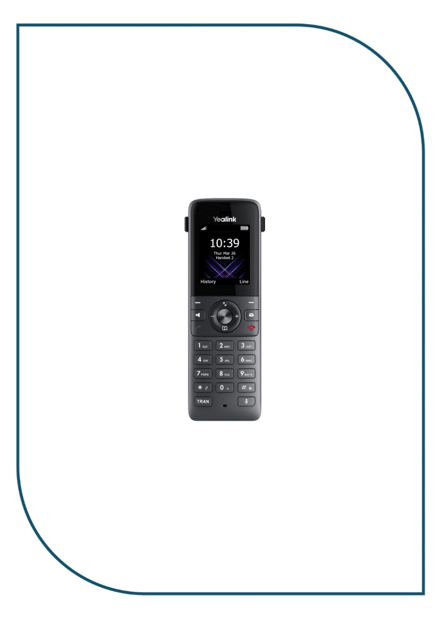 Yealink W73H wireless IP phone DECT Handset | Peta Store