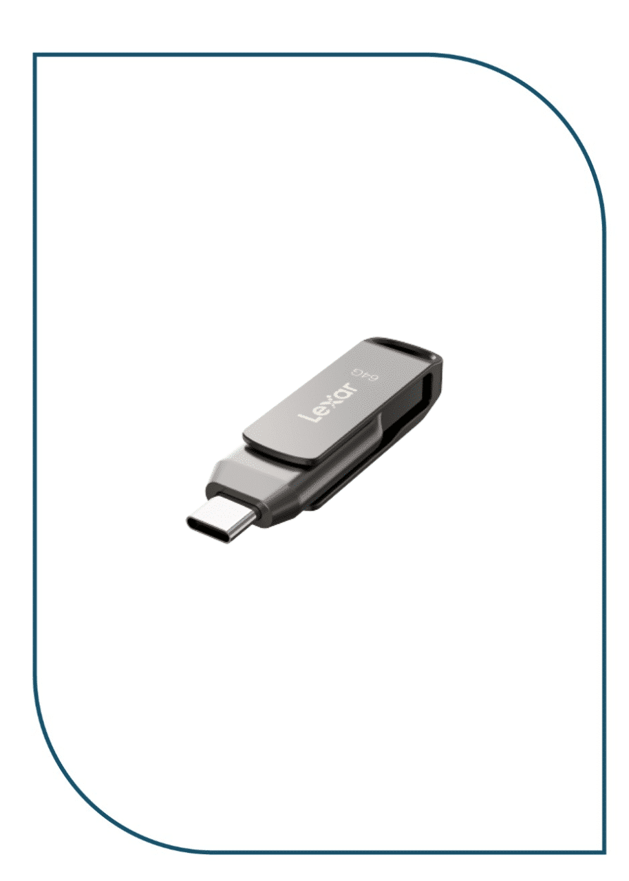 Lexar JumpDrive Dual Drive D400 64GB USB 3.2 | Peta Store